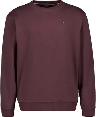 Daniel Hechter Herren Pullover braun Baumwolle unifarben