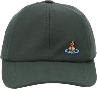 Vivienne Westwood Uni Baseball Cap - - Accessories - Damen - Gr&uuml;n - S/M