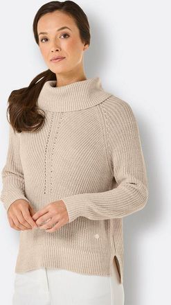 Création L Strickpullover Rollkragenpullover