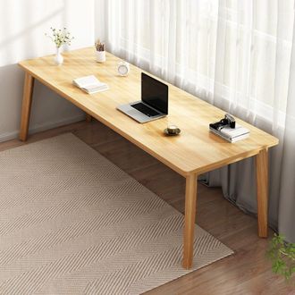 Generic Computertisch for Das Homeoffice, Moderner Schreibtisch, Tischbeine Aus Massivholz for Esszimmer, Schlafzimmer, Arbeitszimmer