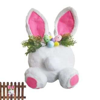 Generic Osterkranz - Kr&auml;nze f&uuml;r Kaninchen, Cartoon-, Osterkranz f&uuml;r Vordert&uuml;r, Blumengirlande f&uuml;r Kaninchen, T&uuml;rdekoration f&uuml;r, im Freien, L