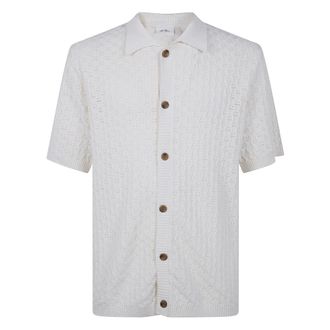 Les Deux Short Sleeve Chemises - Homme - Chemises - Blanc - Taille: XL