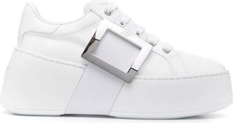 Roger Vivier Low-Top Sneaker - Sneakers White - Gr. 37,5 (EU) - in Wei&szlig; - f&uuml;r Damen