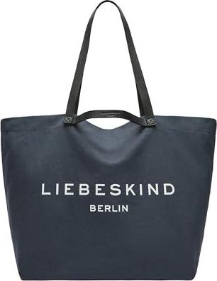 Liebeskind Liebeskind Aurora L Amazon Canvas, Sac de Courses Femmes, Peacoat