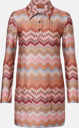 Missoni Minikleid aus H&auml;kelstrick