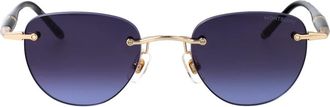 Montblanc Mb0412S Sonnenbrille - - Accessories - Herren - Gelb - 48 MM