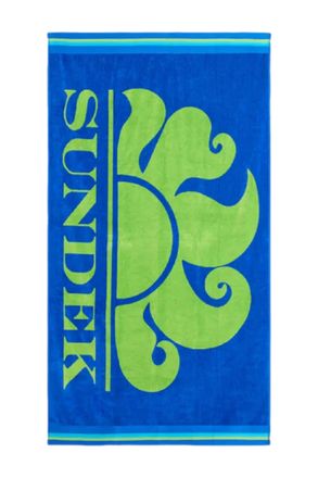 Sundek Sundek Telo Mare AM312ATC1050 Classic Logo A2201 Col. Bluette verde Bluette/TU