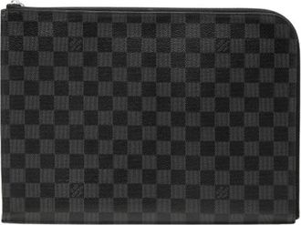Louis Vuitton Pre-owned Damier Pochette - Femme - Pre-owned - Noir - Taille: ONE Size
