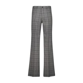 Amiri Check Boot Cut Pants - - Trousers - Herren - Grau - M