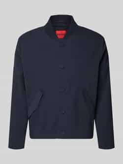 HUGO BOSS Regular Fit Blouson aus Baumwoll-Lyocell-Mix Modell UKASHI263X-H