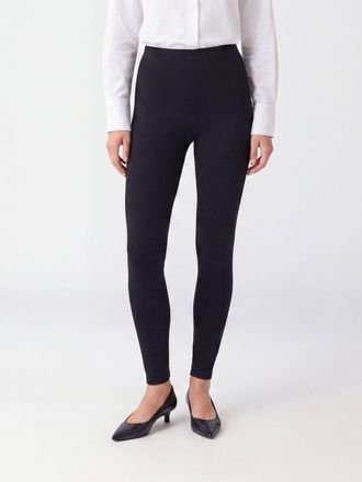 Toteme Legging skinny en jersey &agrave; taille haute