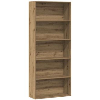 vidaXL Biblioth&egrave;que ch&ecirc;ne artisanal 80x30x189 cm bois ding&eacute;nierie - Vidaxl