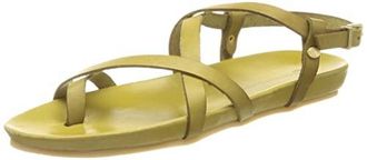 Fred De La Bretoniere Femme Frs1011 Sandale, Olive, 37 EU