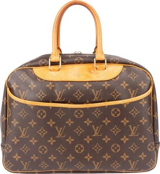 Louis Vuitton Crossbody Bags - Louis Vuitton Canvas Monogram Deauville Handbag - Gr. unisize - in Braun - für Damen