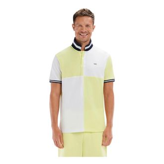 Eden Park Homme, Tops, Multicolore, Taille: 2XL Polo en Coton à Manches Courtes