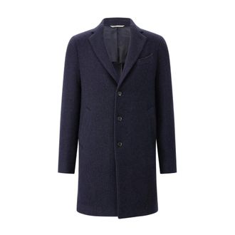 Maurizio Baldassari Herren, Mäntel, Blau, 2XLGröße