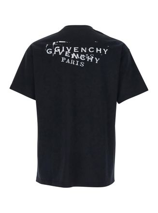 Givenchy Mens T-Shirt Black Cotton T-Shirts And Polos