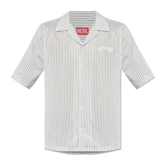 Diesel Homme, Chemises, Blanc, Taille: 3XL Casual Chemises