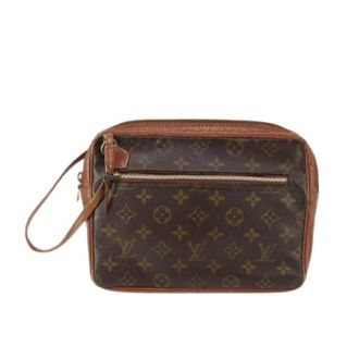 Louis Vuitton Pochette en toile Pre-owned - Femme - Pre-owned - Brun - Taille: ONE Size