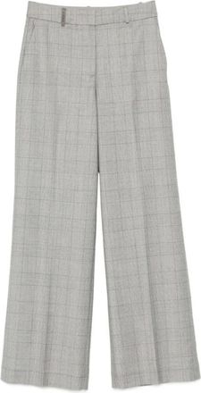 PESERICO Femme, Pantalons, Gris, Taille: 36 FR Wide Pantalons