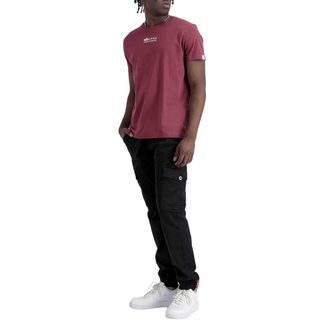 Alpha Industries Alpha Industries Organics EMB T T-Shirt f&uuml;r Herren Organic Burgundy