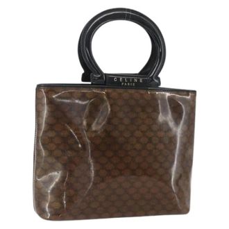 Celine Sac &agrave; main vintage doccasion - Femme - Pre-owned - Brun - Taille: ONE Size