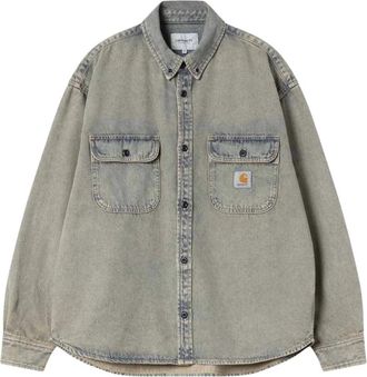 Carhartt Work in Progress Homme, Chemises, Bleu, Taille: XL Tigan Shirt Jac