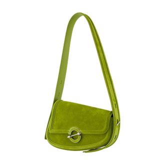 Sams&oslash;e & Sams&oslash;e Leather Shoulder Bag - Green