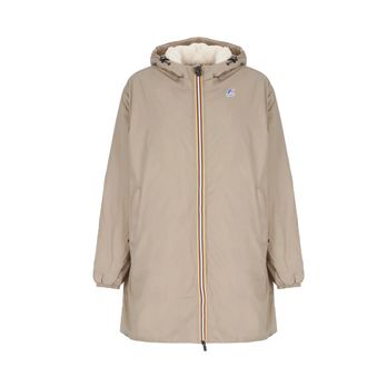 K-Way Le Vrai 4.0 Eiffel East Orsetto Jacket - Femme - Manteaux - Beige - Taille: 44 FR