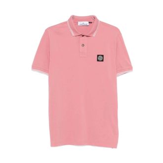 Stone Island Homme, Tops, Rose, Taille: XL Polo