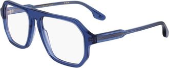 Victoria Beckham Femme, Accessoires, Bleu, Taille: ONE Size Vb2654 Eyeglasses