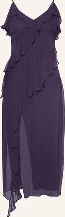 BA&SH Ba&Sh Kleid Oceane Mit Volants lila