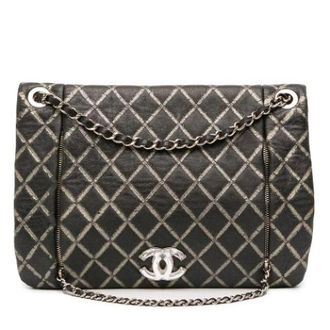 Chanel Pre-owned Quilted Crossbody Bag - - Pre-owned - Damen - Schwarzk - ONE SIZE