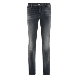 Philipp Plein Femme, Jeans, Gris, Taille: W26 Jeggings en denim