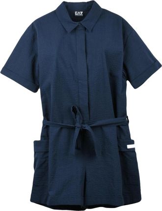Emporio Armani Emporio Armani Ea7, Femme, Combinaisons et Ensembles, Bleu, Taille: 40 FR Tutina in Cotone