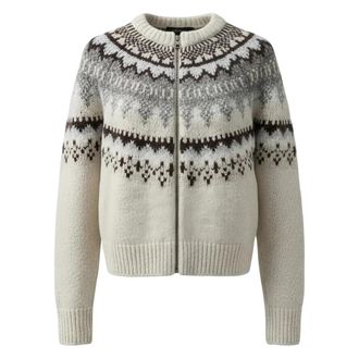 Closed Cropped Zip Cardigan - - Knitwear - Damen - Beige - XS
