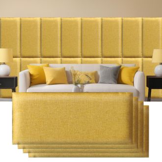 Generic Wandpaneele Abziehen und Aufkleben Selbstklebend 3D Antikollision Wandpaneele Paneele Tapete Kopfteilpaneele für Wohnzimmer Büro Schlafzimmer