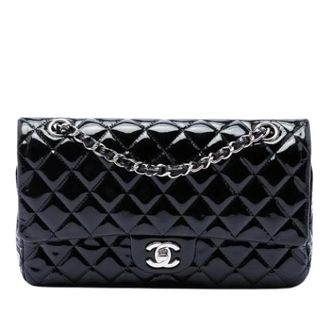 Chanel Pre-owned Vintage Double Flap Schultertasche - - Pre-owned - Damen - Schwarzk - ONE SIZE