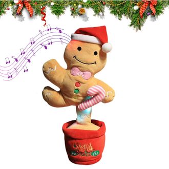 Generic Elektrischer Weihnachtsbaum Tanz Musik Spielzeug - Elektrische Singende Leuchtende Weihnachtsbaum Figur,Saisonale Deko Für Schlafzimmer Thanksgiving F
