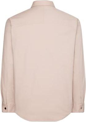 Calvin Klein Veste droite en coton m&eacute;lang&eacute;
