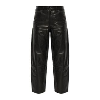 AllSaints Lederhose Manta - - Trousers - Damen - Schwarzk - 2XS