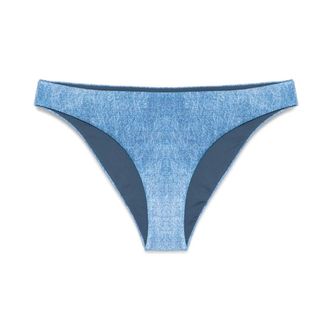 Fisico Bikinihose im Denim-Look - - Swimwear - Damen - Blau - L