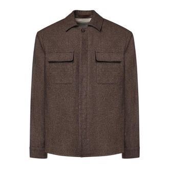 Eleventy Leichte Jacke - - Jackets - Herren - Braun - 2XL