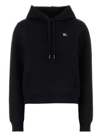 Burberry Hoodie mit EKD-Stickerei - Schwarz