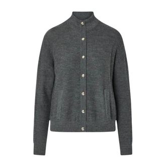 Liu Jo Maglia Aperta - - Knitwear - Damen - Grau - XL