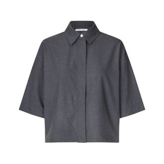 Sams&oslash;e & Sams&oslash;e Damen, Blusen & Hemden, Grau, XSGr&ouml;&szlig;e