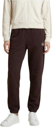 Calvin Klein Jeans Femme, Pantalons, Brun, Taille: 42 FR Front Pocket Cotton Blend Pantalons