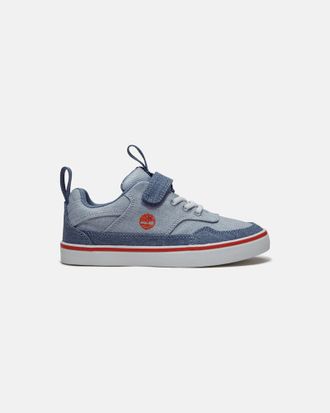 Timberland Stone Jump Sneaker mit Klettverschluss f&uuml;r Jugendliche in Hellblau, Blau, Gr&ouml;&szlig;e