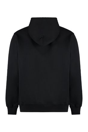 Dr&ocirc;le de Monsieur Mens Hooded Sweatshirt Slogan A Poche Classique Black Cotton Jumpers Sweater