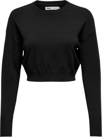 Only Schicker Pullover - - Sweatshirts & Hoodies - Damen - Schwarzk - S